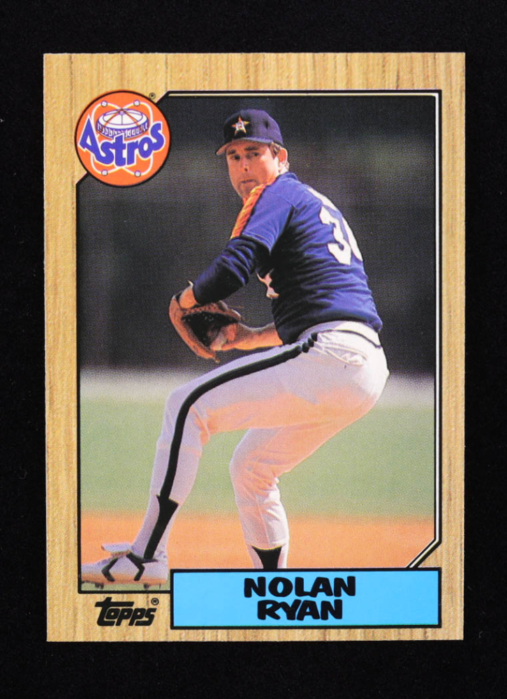 Nolan Ryan 1987 Topps Tiffany #757 | Pristine Auction