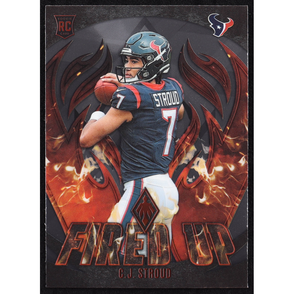 CJ Stroud 2023 Panini Phoenix Fired Up #2 RC | Pristine Auction