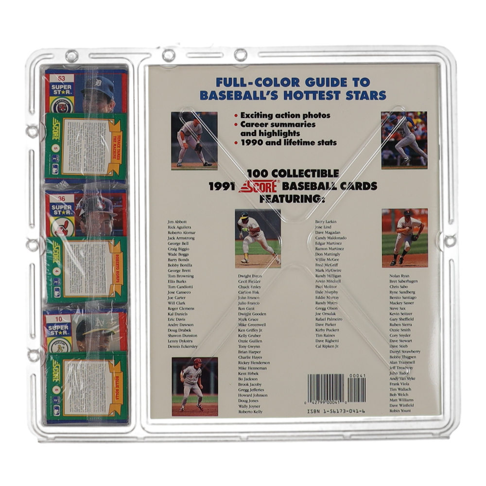 1990 Score Baseball 100 Hottest Players Value Pack Complete (100) Card ...