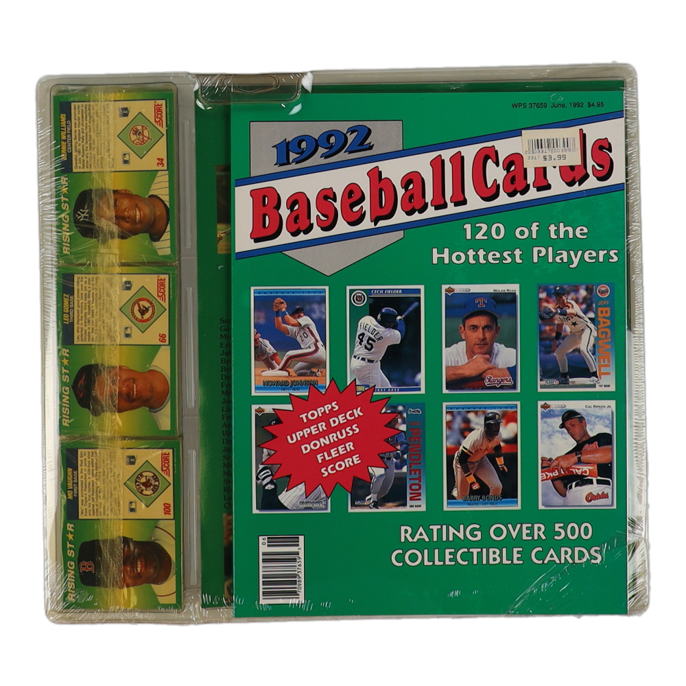 1991-92 Score Baseball 100 Hottest Rookies Value Pack Complete Set of ...