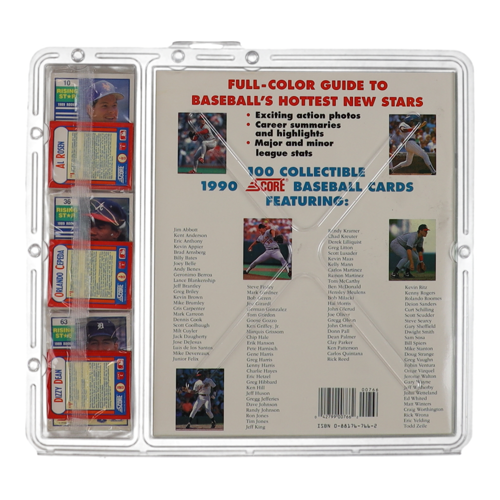 1989-90 Score Baseball 100 Hottest Rookies Value Pack Complete Set of ...