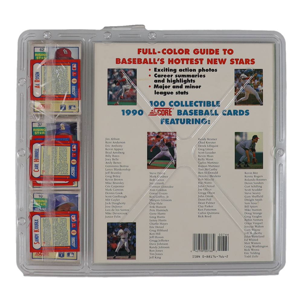 1989-90 Score Baseball 100 Hottest Rookies Value Pack Complete Set of ...