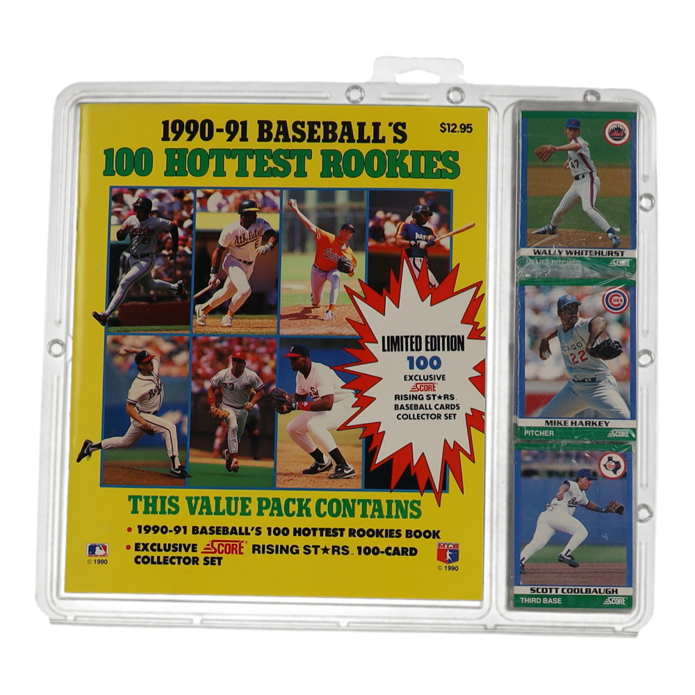 1990-91 Score Baseball 100 Hottest Rookies Value Pack Complete Set of ...