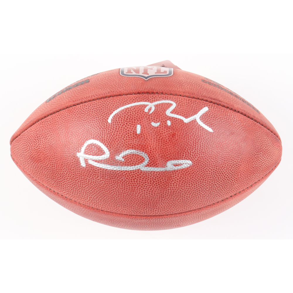Patrick Mahomes & Tom Brady Dual-Signed Official NFL Game Ball (Beckett ...