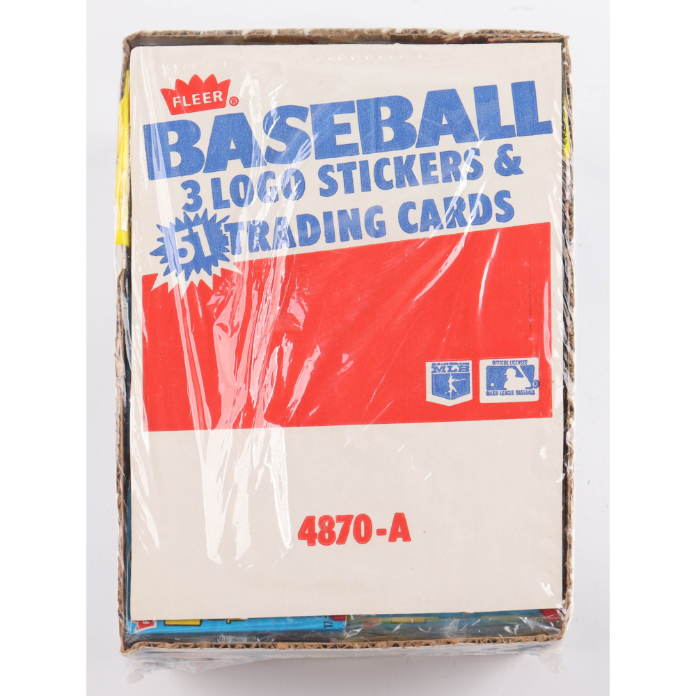 1987 Fleer Baseball Rack Pack Box with (24) Packs | Pristine Auction