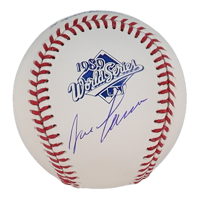 Jose Canseco Signed 1989 World Series Logo Baseball (Schwartz ...