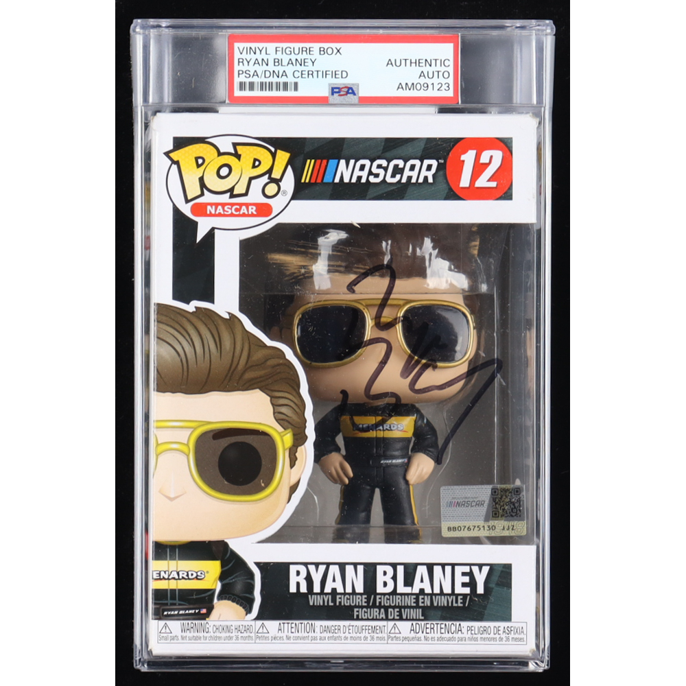 Ryan Blaney Signed "Nascar" #12 Funko Pop Vinyl Figure (PSA) | Pristine ...