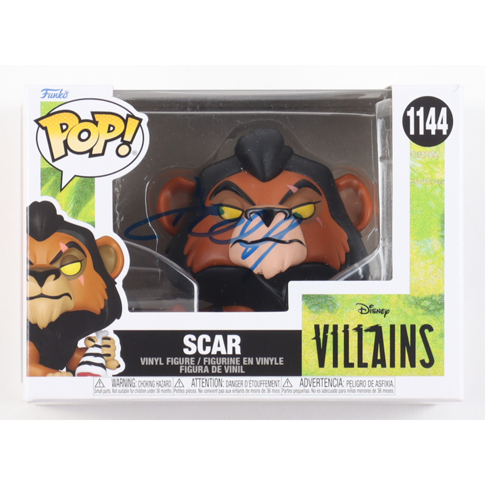 Hans Zimmer Signed "Disney Villains" #1144 Scar Funko Pop! Vinyl Figure ...