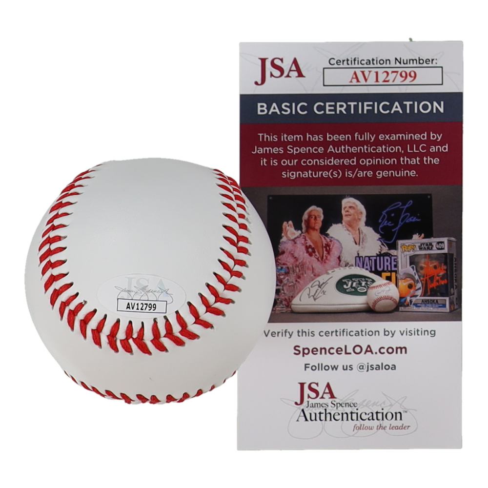 Nick Diaz Signed Baseball (JSA) | Pristine Auction