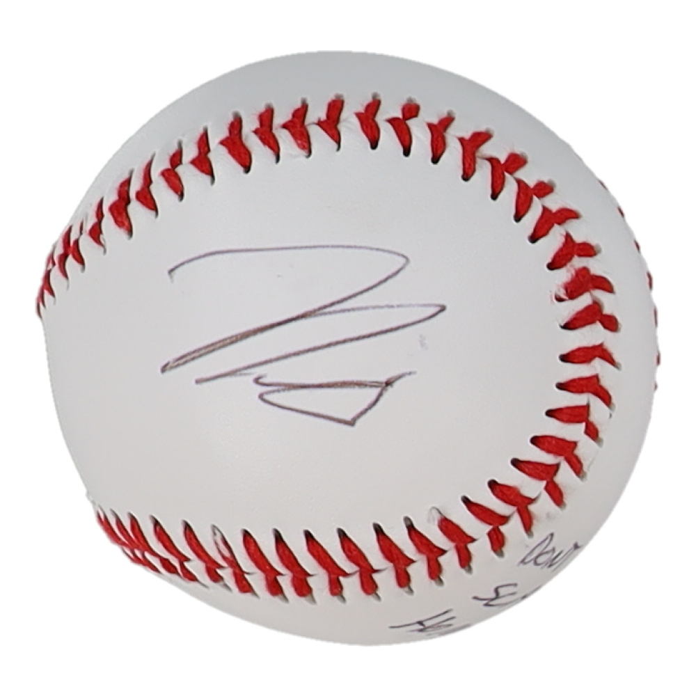 Nick Diaz Signed Baseball Inscribed "Don't Be Scared Homie 209" (JSA ...