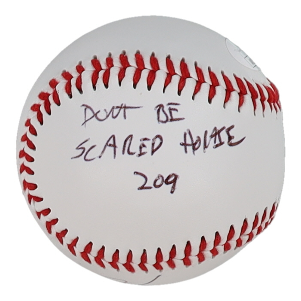 Nick Diaz Signed Baseball Inscribed "Don't Be Scared Homie 209" (JSA ...