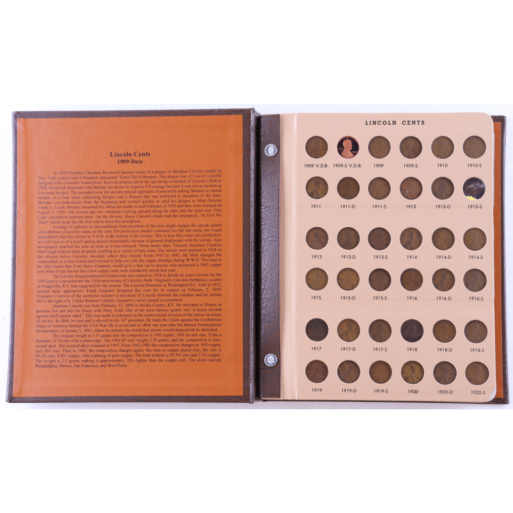 1909-2018 Lincoln Cents Penny Coin Collection Of (326) Penny Coins With ...