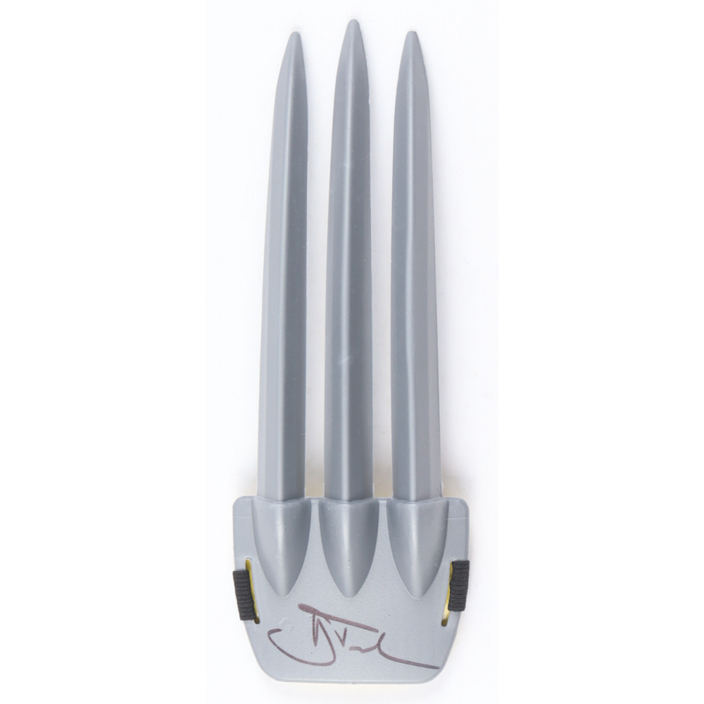 Hugh Jackman Signed "Wolverine" Plastic Replica Claws (Beckett ...