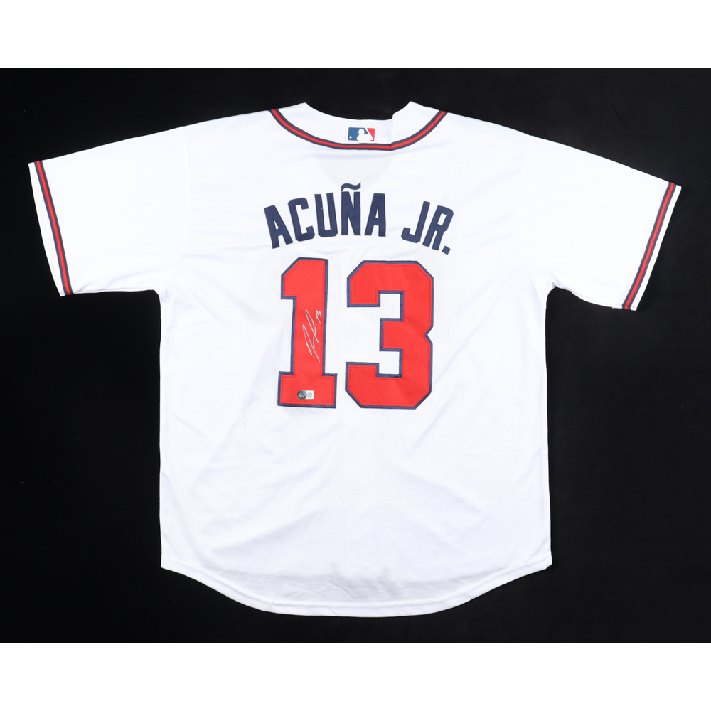 Ronald Acuna Jr. Signed Jersey (Beckett) | Pristine Auction