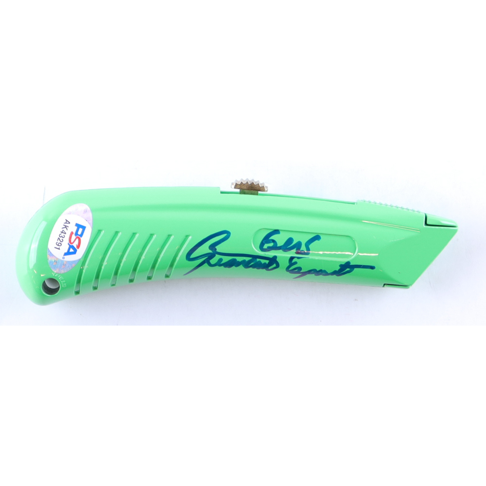 Giancarlo Esposito Signed "Breaking Bad" Box Cutter Inscribed "Gus ...