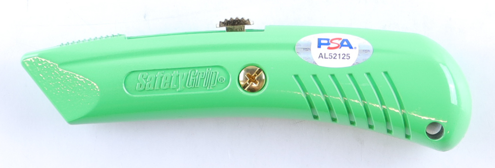 Giancarlo Esposito Signed "Breaking Bad" Box Cutter Inscribed "Gus ...