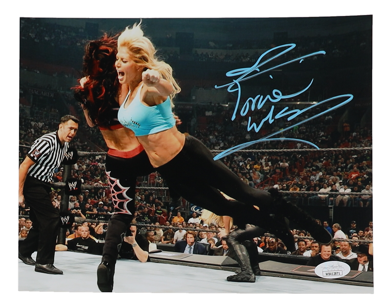 Torrie Wilson Signed WWE 8x10 Photo (JSA) | Pristine Auction