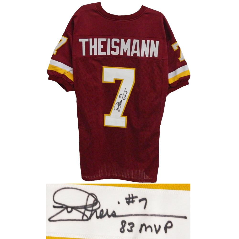 Joe Theismann Signed Jersey Inscribed "83 MVP" (Schwartz) | Pristine ...