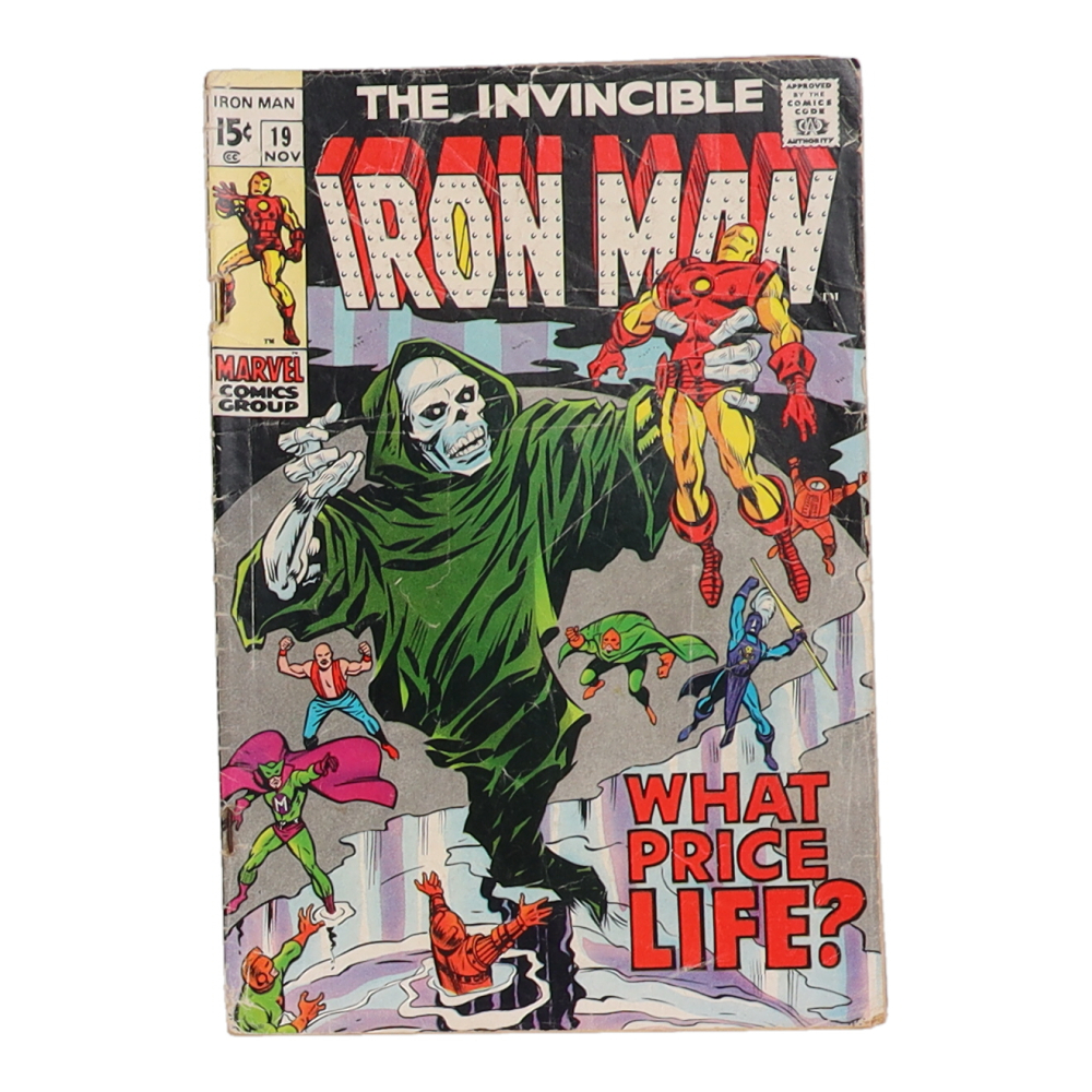 1969 "Iron Man" Issue #19 Marvel Comic Book | Pristine Auction