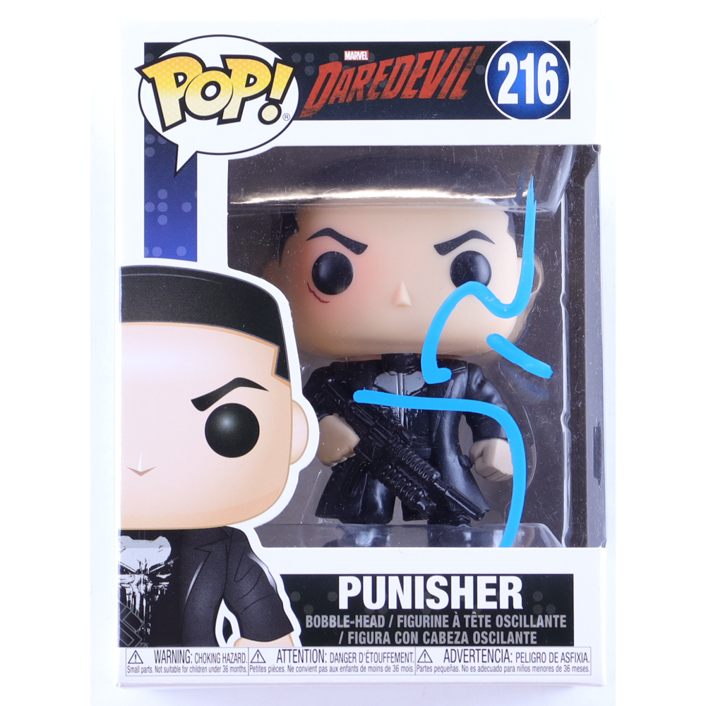 Jon Bernthal Signed "Daredevil" #216 Punisher Bobble Head Funko Pop ...