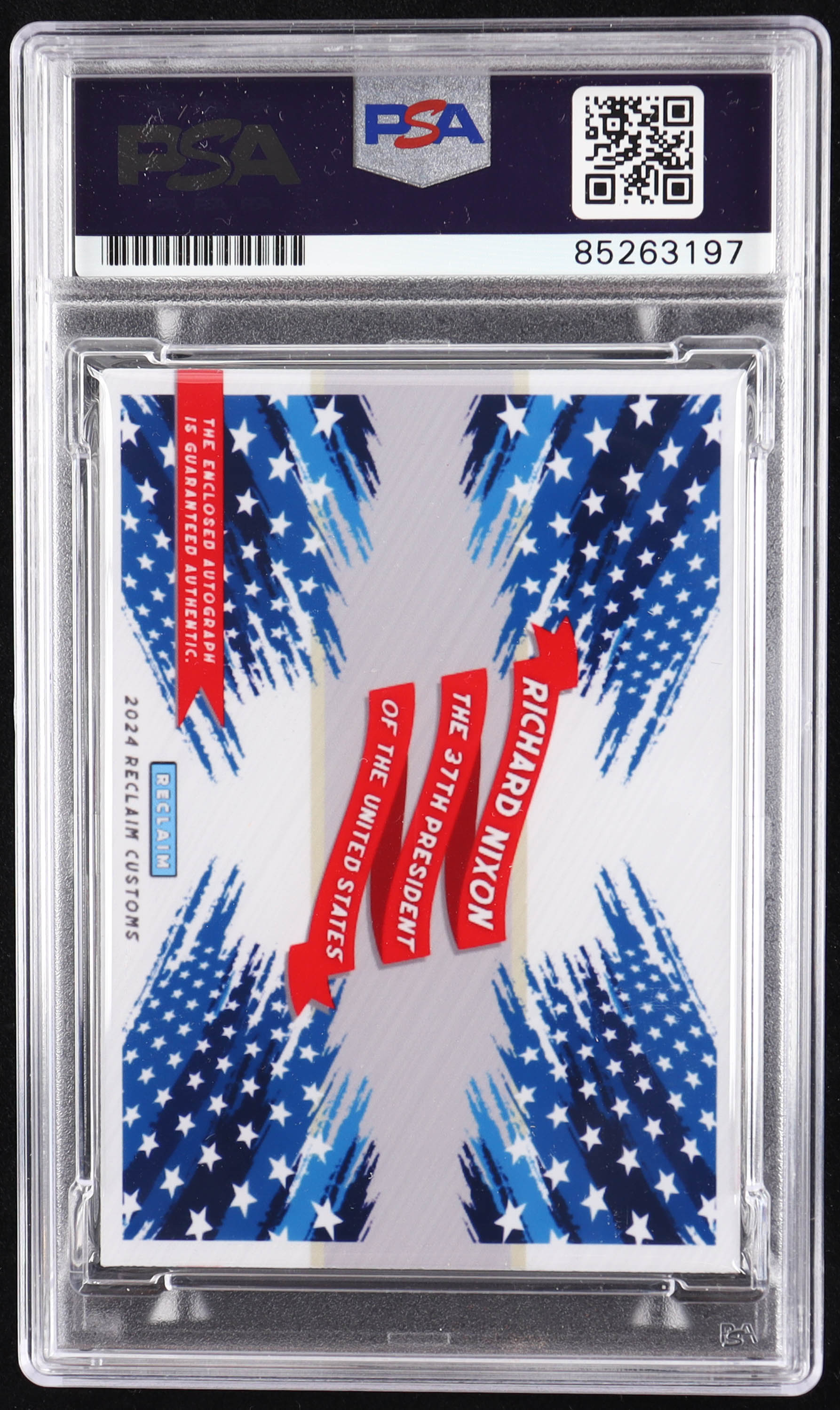 Richard Nixon Signed Cut (PSA) | Pristine Auction