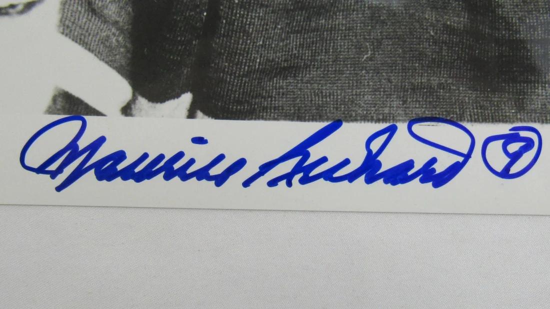 Maurice Richard Signed Canadiens 8x10 Photo (JSA) | Pristine Auction