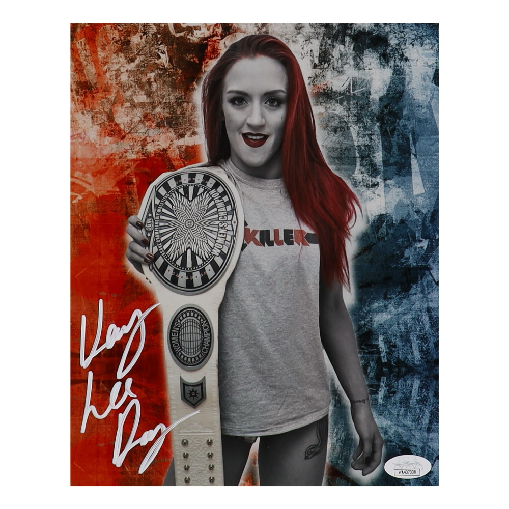 Kay Lee Ray Signed WWE 8x10 Funhouse Metallic Photo (JSA) | Pristine ...