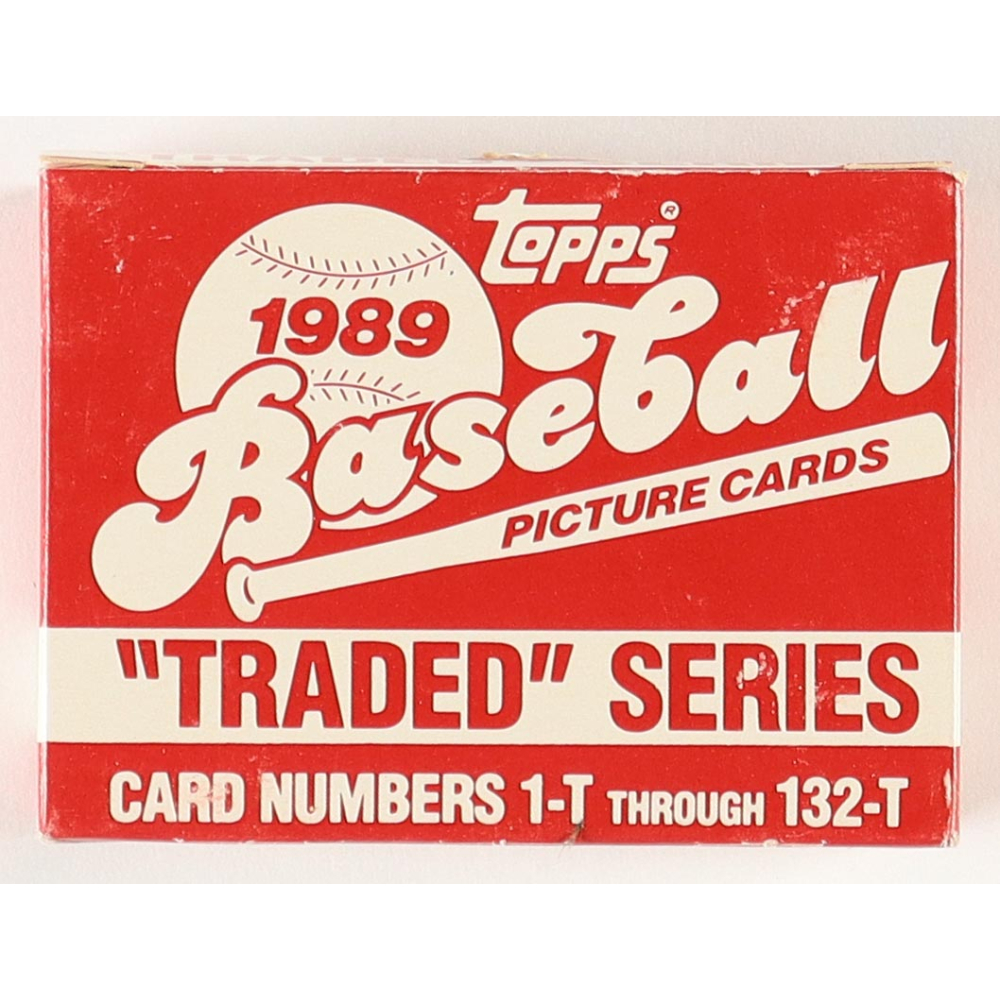 1989 Topps Traded Series Baseball Card Box of (132) Cards with #41T Ken ...