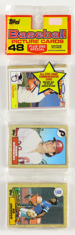 1986 Topps Baseball Rack Pack with (49) Cards | Pristine Auction