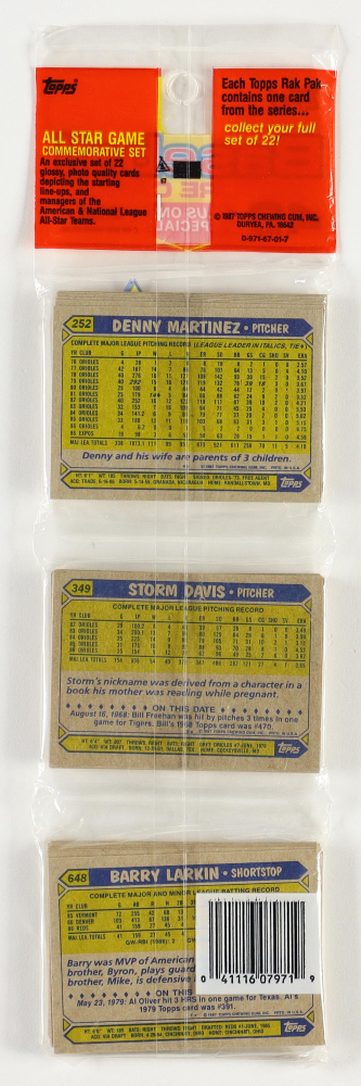 1986 Topps Baseball Rack Pack with (49) Cards | Pristine Auction