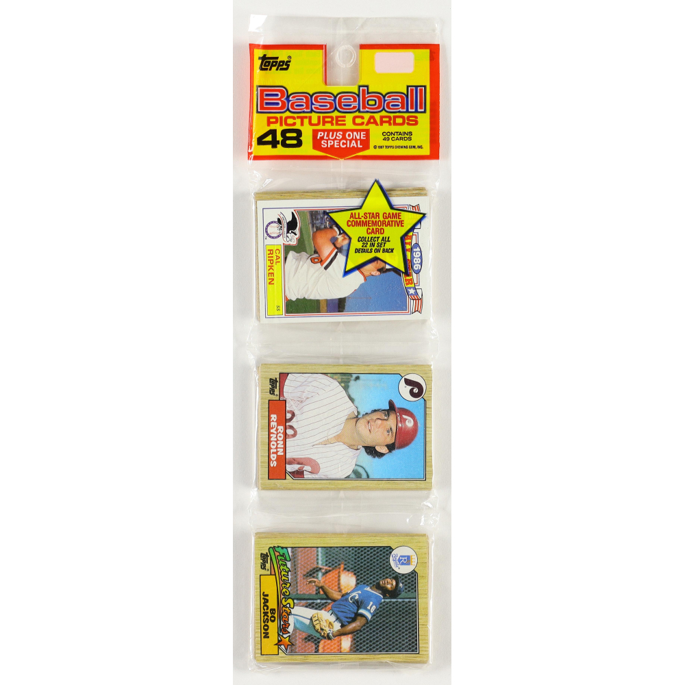 1986 Topps Baseball Rack Pack with (49) Cards | Pristine Auction