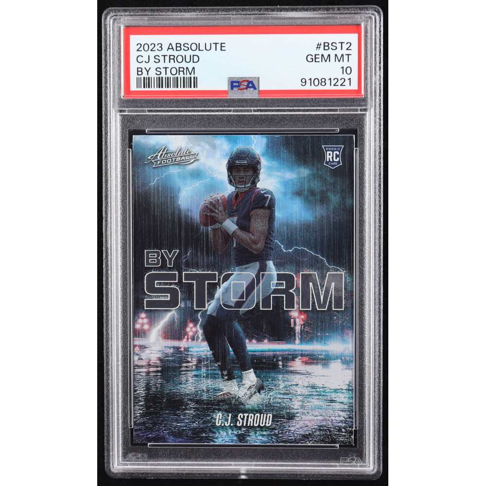 CJ Stroud 2023 Absolute By Storm #2 RC (PSA 10) | Pristine Auction
