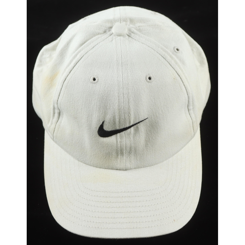 Tiger Woods Match Worn Nike Golf Hat with Original Upper Deck ...