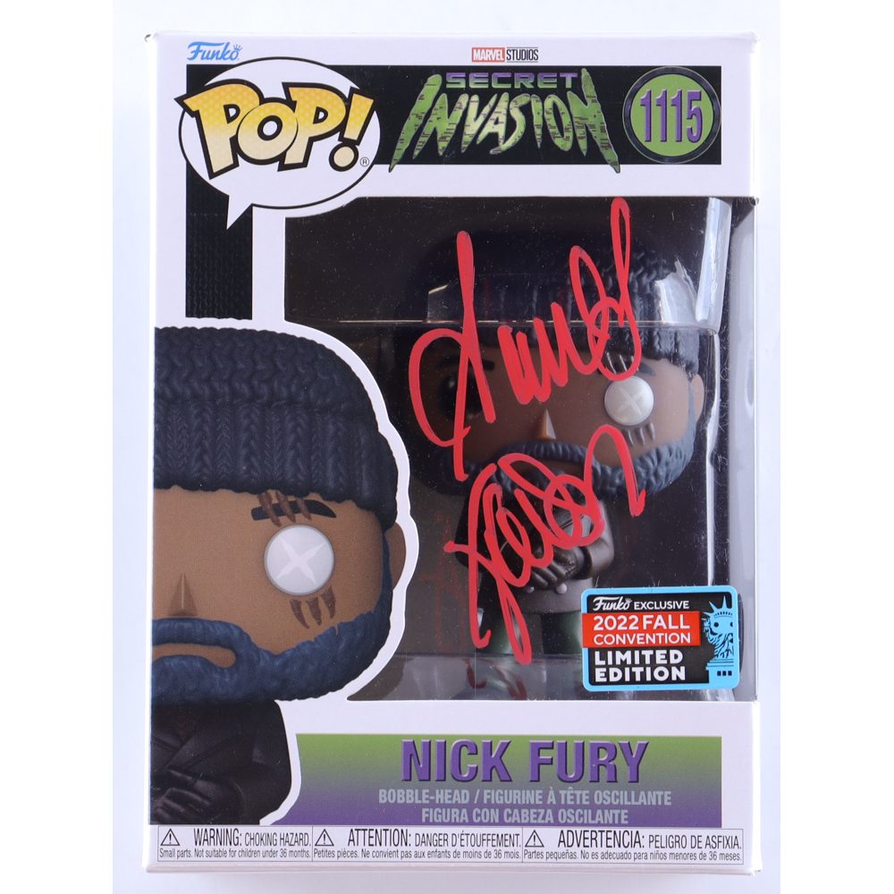 Samuel L. Jackson Signed "Secret Invasion" #1115 Nick Fury Bobble-Head ...