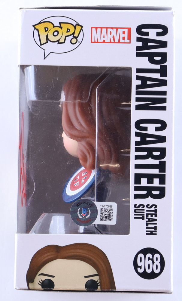 Hayley Atwell Signed "What If...?" #968 Captain Carter Stealth Suit ...
