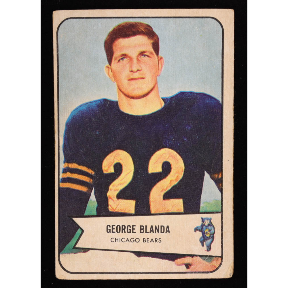 George Blanda 1954 Bowman #23 RC | Pristine Auction
