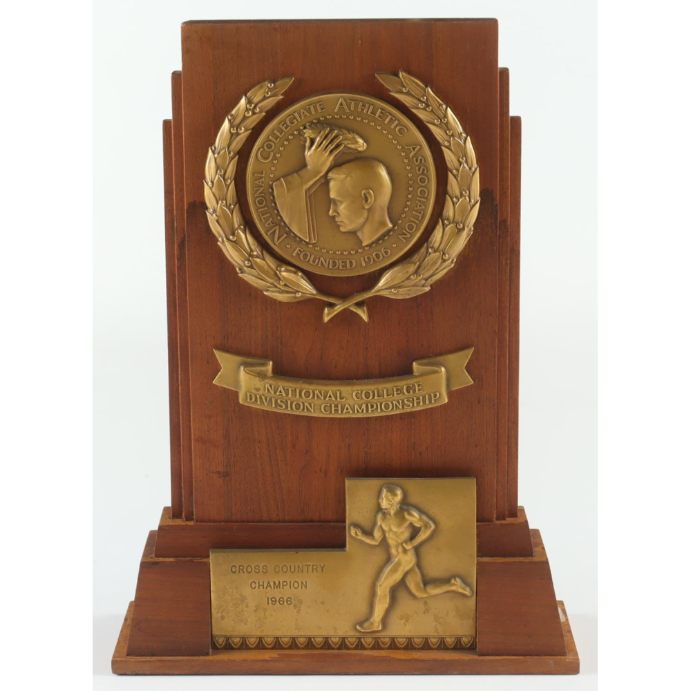 1966 NCAA Cross Country Champion Trophy (Gerry Lindgren from Washington ...