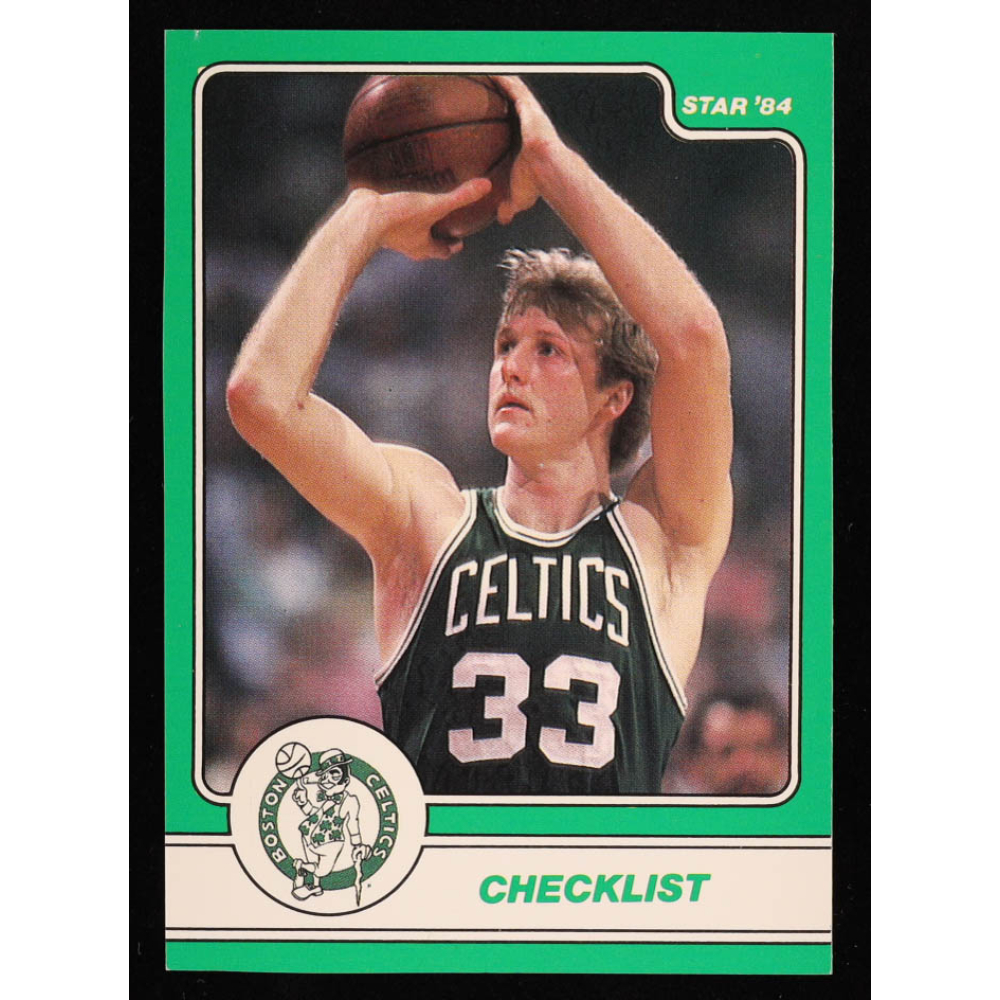 Larry Bird 1984 Star Larry Bird #1 / Checklist | Pristine Auction