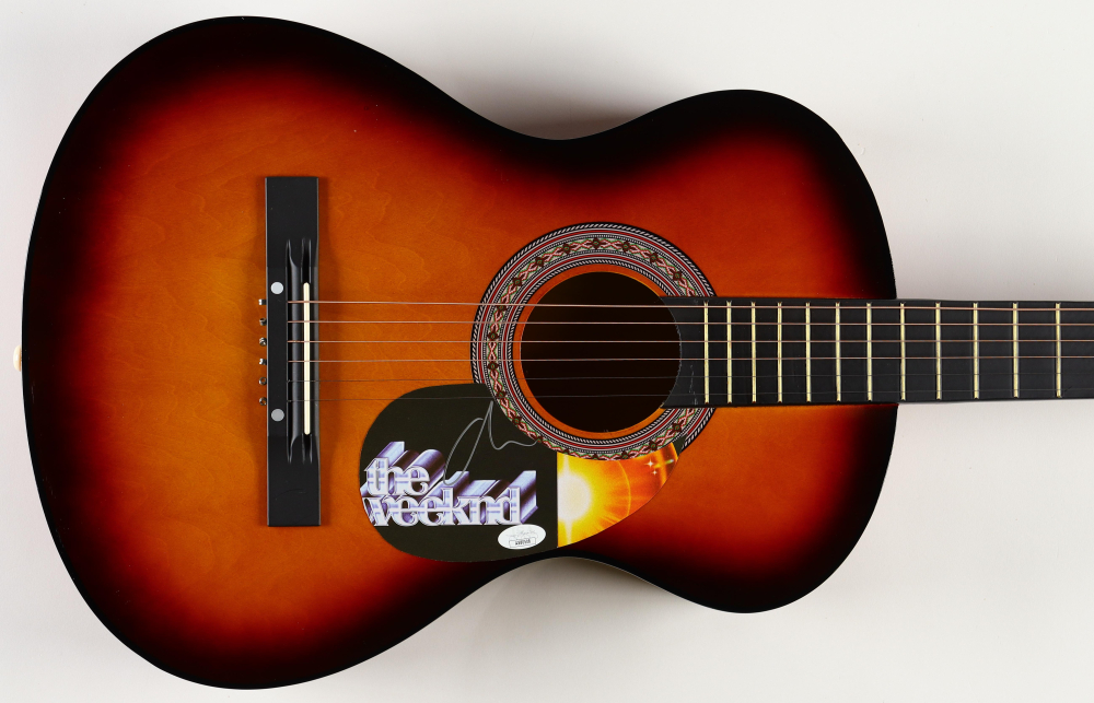 The Weeknd Signed 39" Acoustic Guitar (JSA) | Pristine Auction