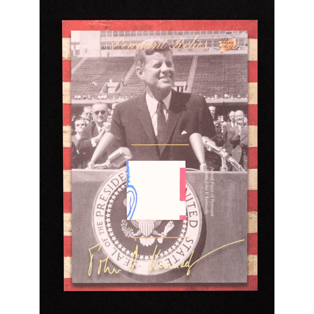 John F. Kennedy 2018 The Bar Pieces of the Past Hybrid Edition Pennant ...
