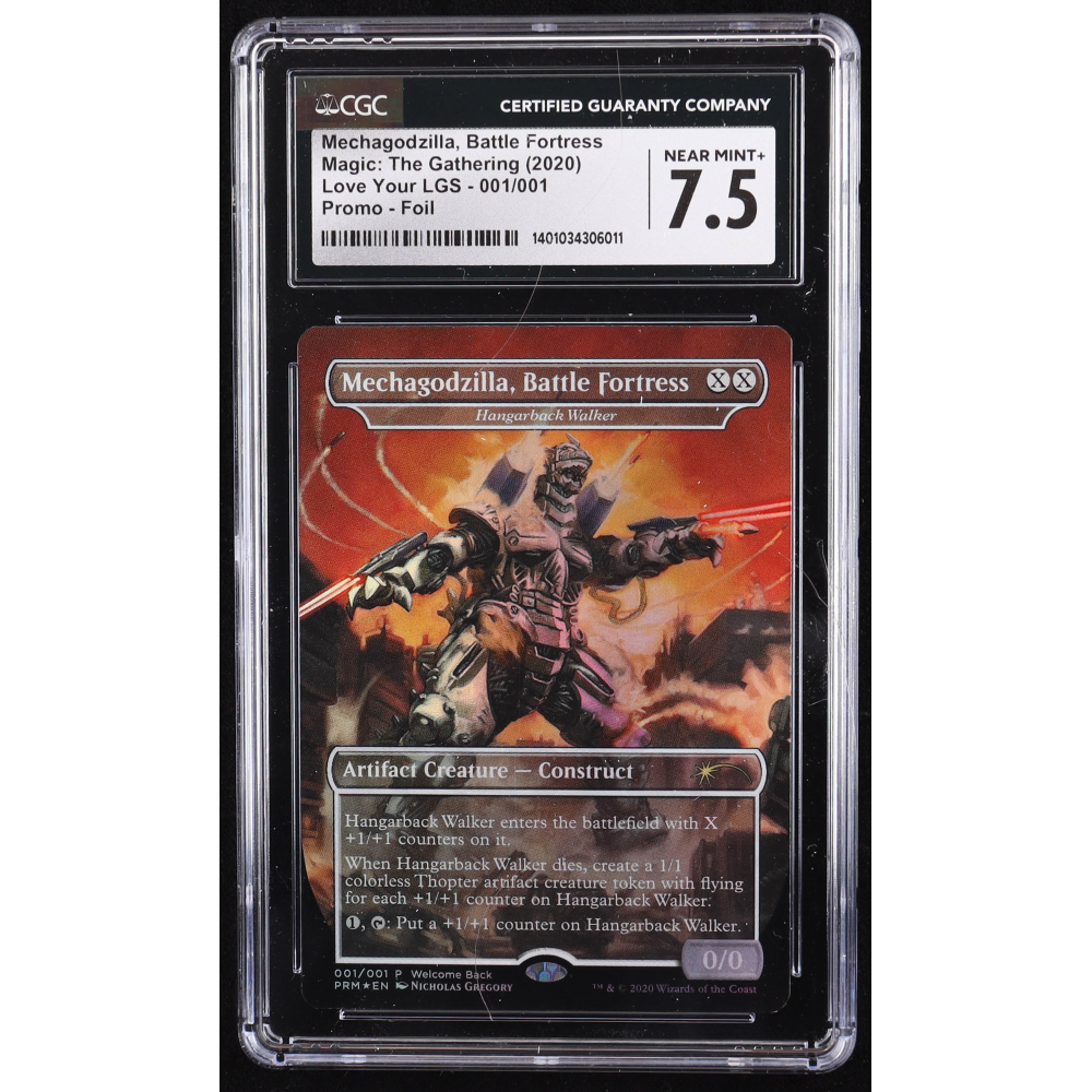Mechagodzilla, Battle Fortress 2020 Magic The Gathering Love Your LGS ...