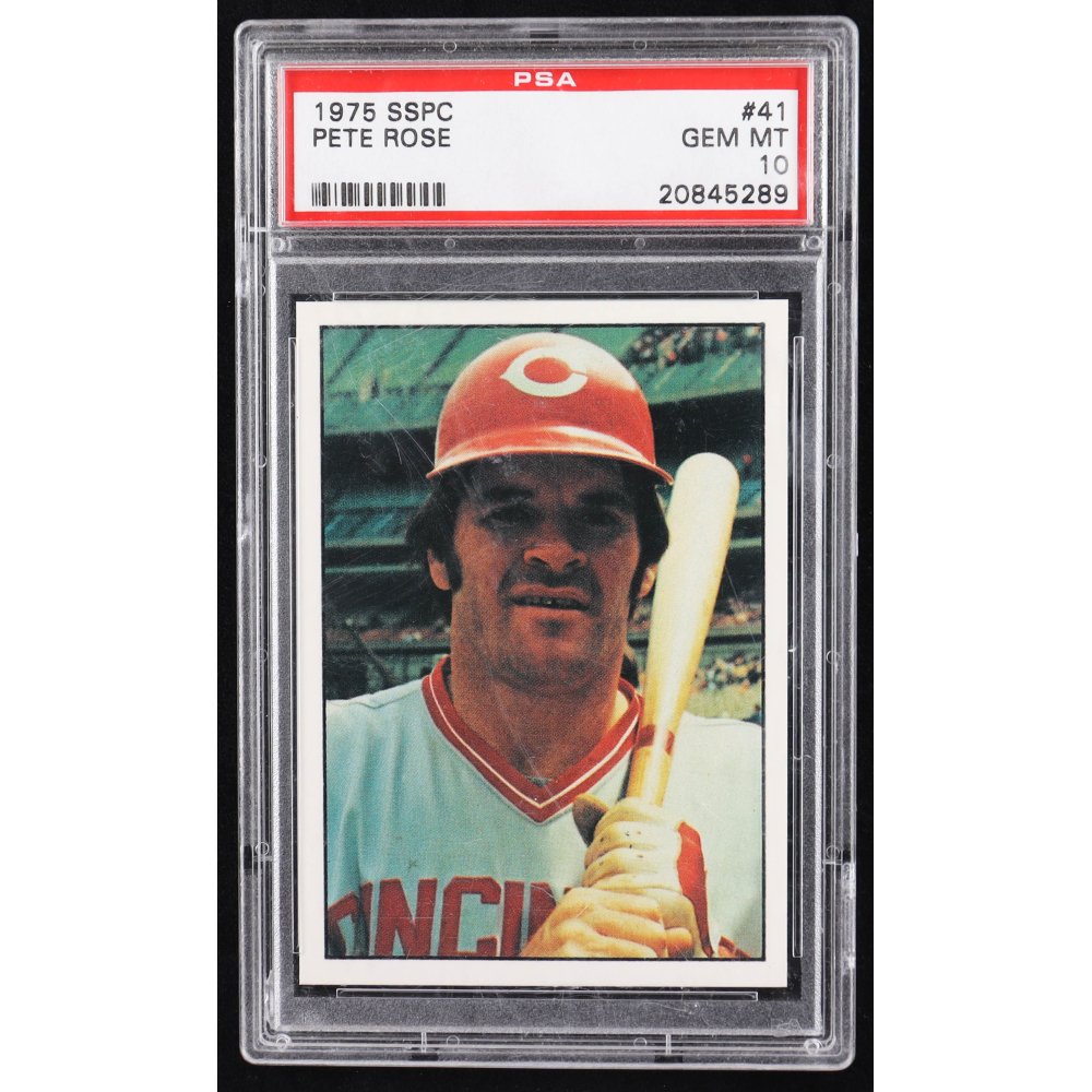 Pete Rose 1976 SSPC #41 (PSA 10) | Pristine Auction