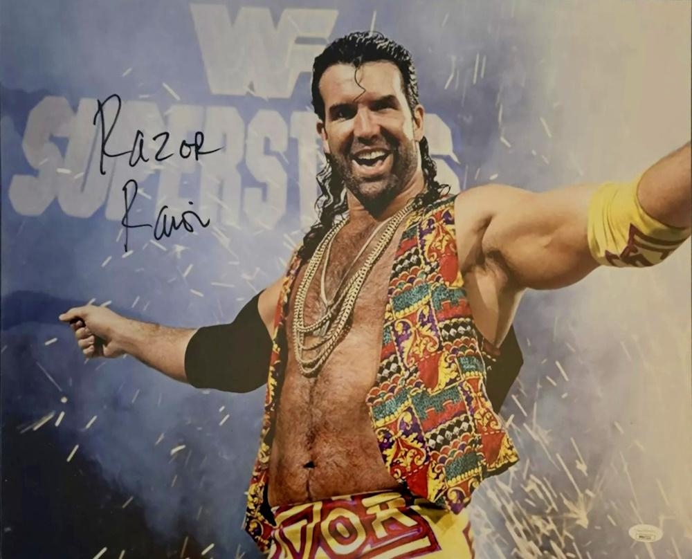 Razor Ramon Signed 16x20 Photo (JSA) | Pristine Auction