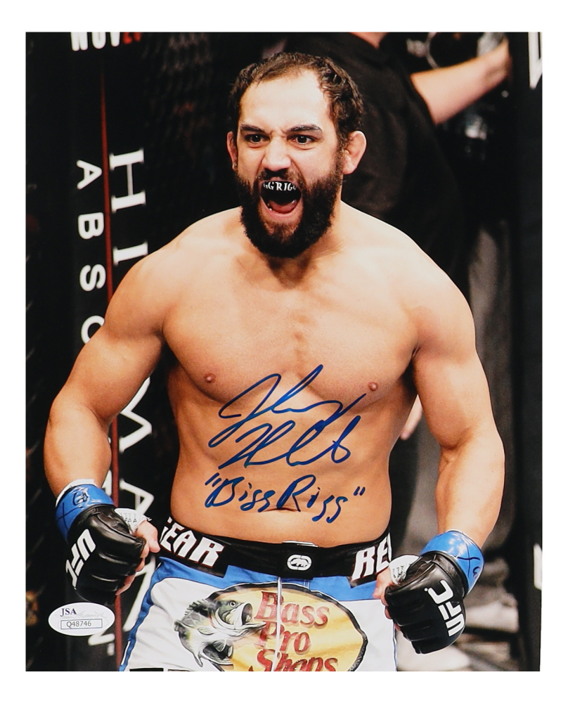 Johny Hendricks Signed UFC 8x10 Photo Inscribed "Bigg Rigg" (JSA ...