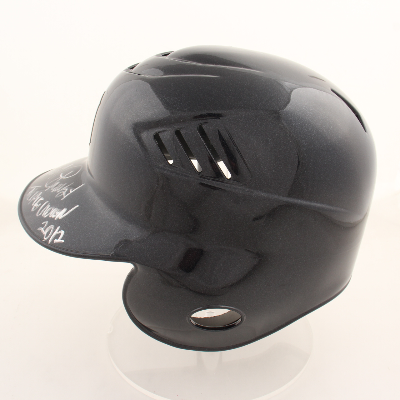 Miguel Cabrera Signed Tigers Full-Size Batting Helmet Inscribed "Triple ...