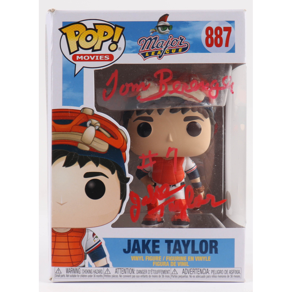Tom Berenger Signed "Major League" #887 Jake Taylor Funko Pop! Vinyl ...