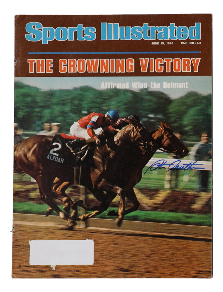 Steve Cauthen Signed 1976 Sports Illustrated Magazine Cover (JSA) | Pristine Auction