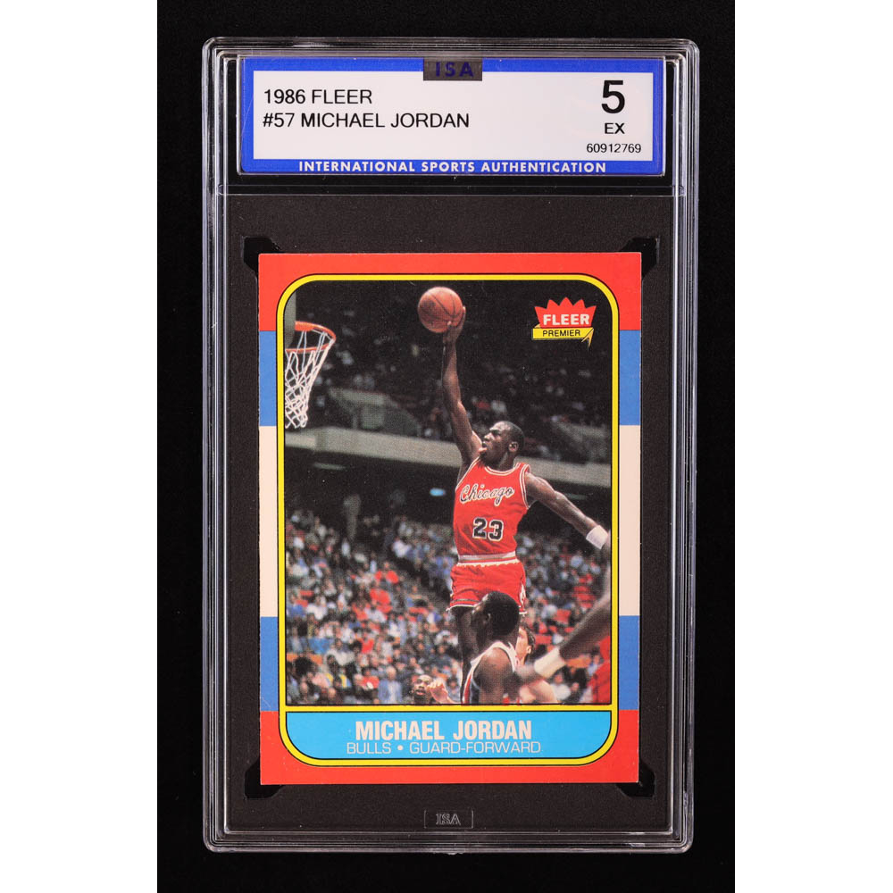 Michael Jordan 1986-87 Fleer #57 RC (ISA 5) | Pristine Auction
