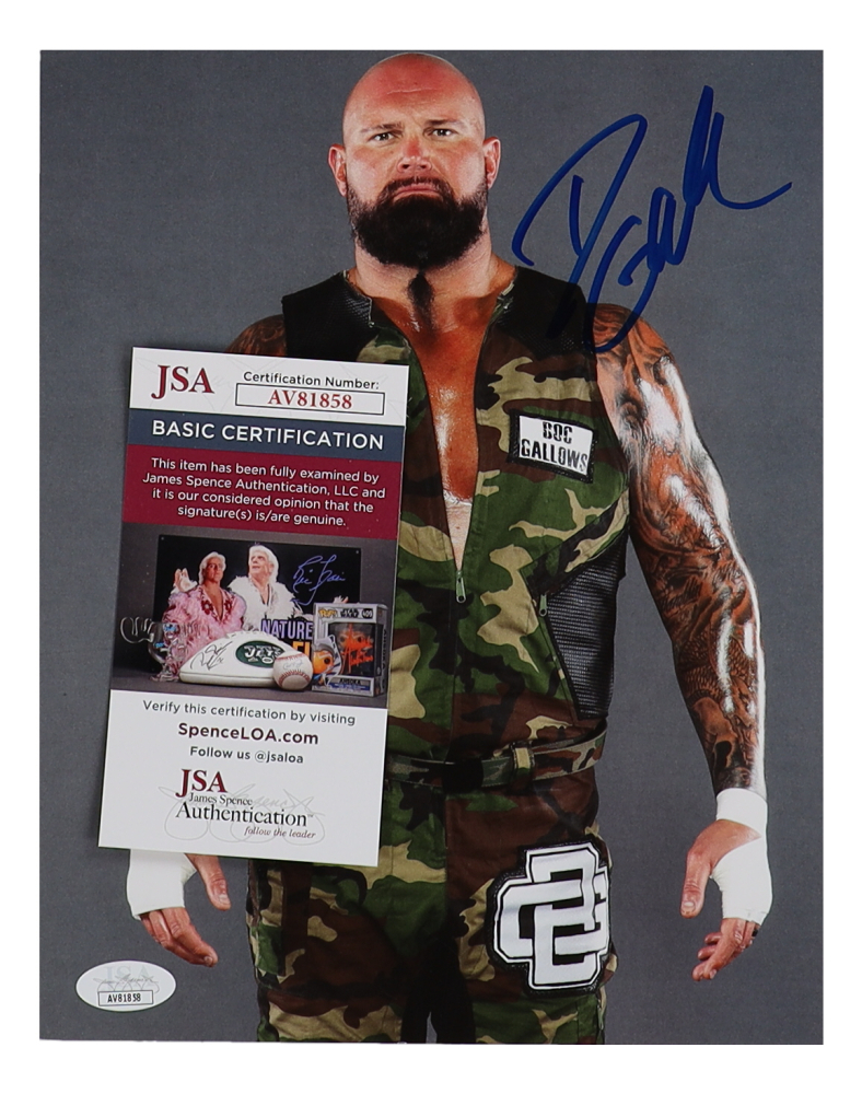 Doc Gallows Signed WWE 8x10 Photo (JSA) | Pristine Auction