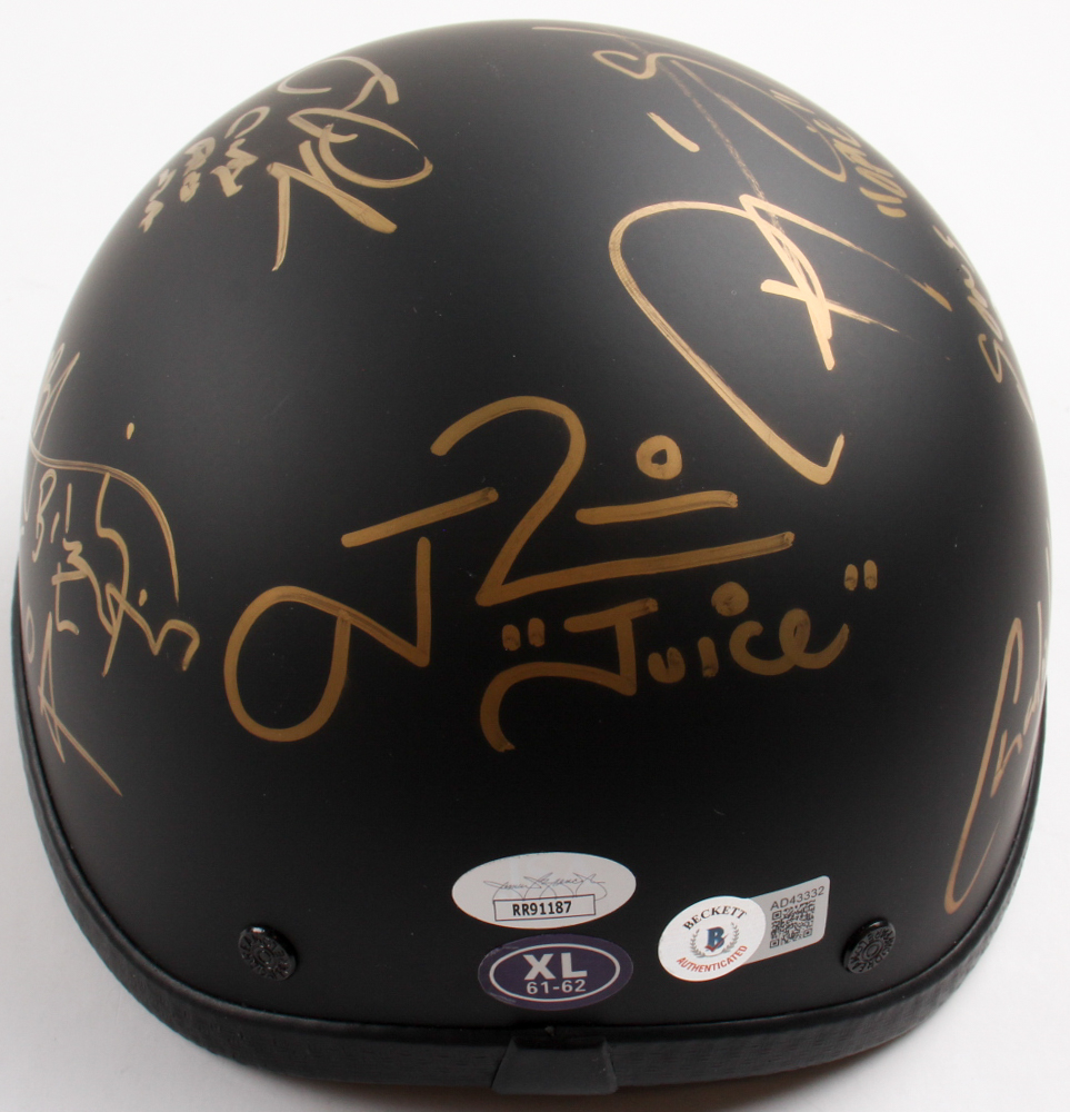 "Sons of Anarchy" Biker Helmet Signed By (8) With Charlie Hunnam, Ryan ...